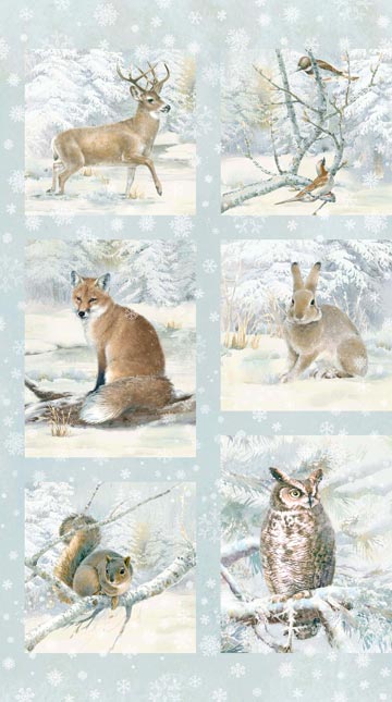 Enchanted Forest Panel – Creemore House of Stitches Quilt and Yarn Shop